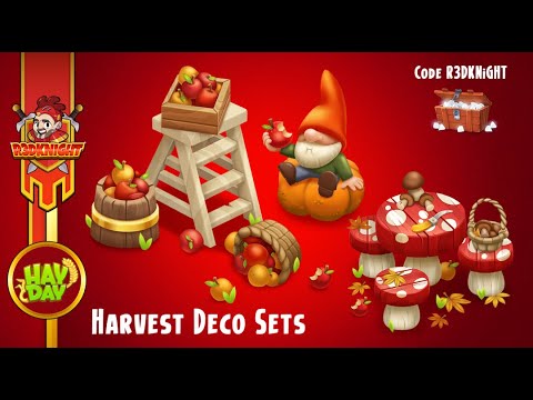 Hay Day - Harvest Deco Sets - YouTube