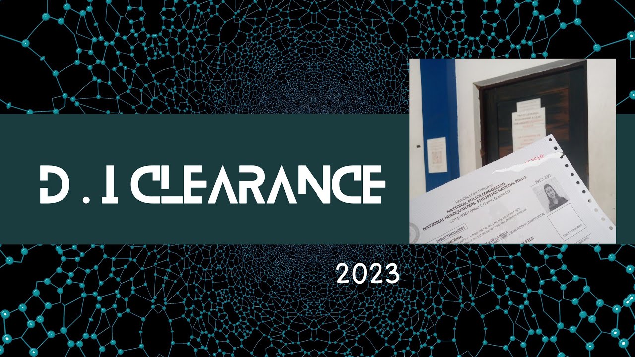 HOW TO GET D.I CLEARANCE | I.D CLEARANCE 2023 - YouTube