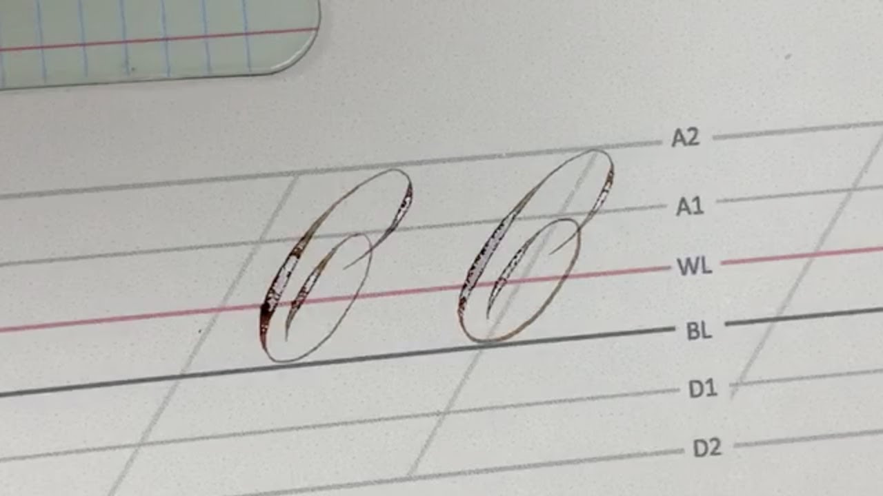 Engrosser's Script - Majuscules O, C, E, D - Calligraphy Demo (PART 1 ...