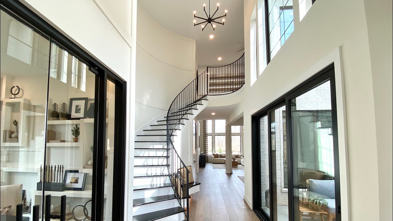 TOUR A NEW Modern Luxury Model Home with 4 Bedrooms | New Home Tour ...