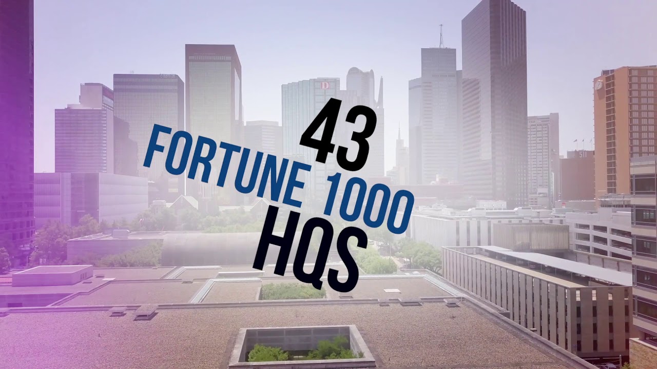 Dallas By The Numbers: Fortune 1000 Companies - YouTube