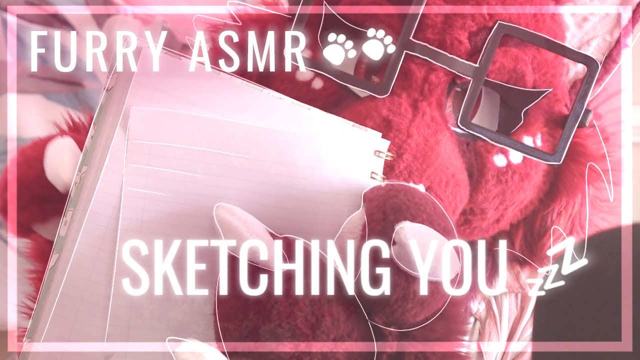 [FURRY ASMR RP] artist sketches you 🎨 ️ Personal attention, Drawing ...