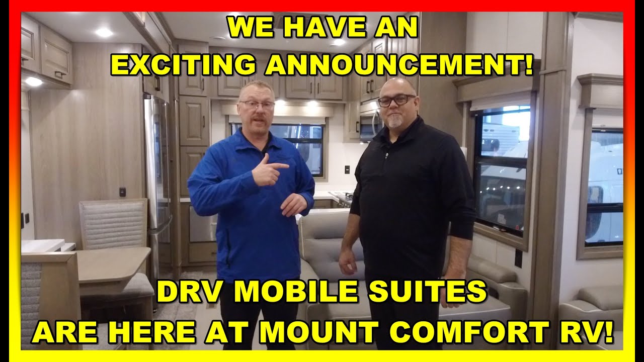 New 2023 DRV Mobile Suites 41RKDB Review with Special Guest | Mount ...