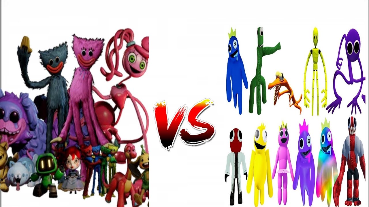 Poppy play time vs Rainbow friends #animationmeme - YouTube