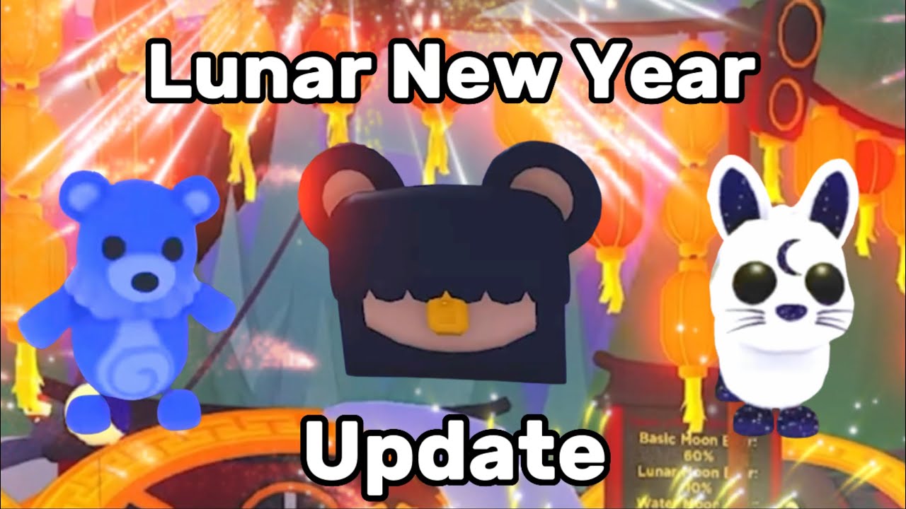 🐻 LUNAR NEW YEAR 2023 PETS REVEALED! MOON BEAR BOX & RABBITS 🐰 Adopt Me ...