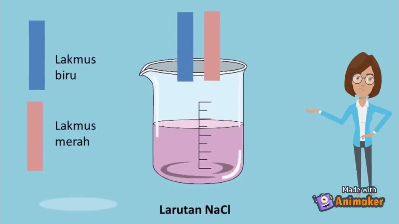 PERCOBAAN PENENTUAN SIFAT LARUTAN GARAM - YouTube