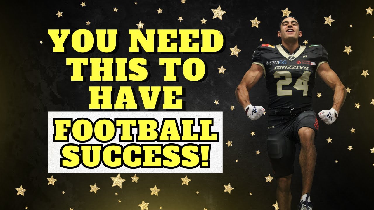 Possibly THE Most Important Thing To Your Football Success - YouTube