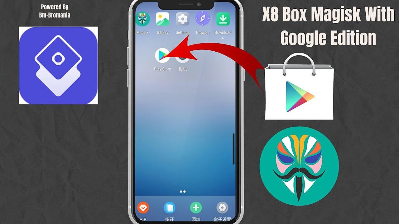 X8 Box Magisk With Google Edition Released By bmbromania - YouTube