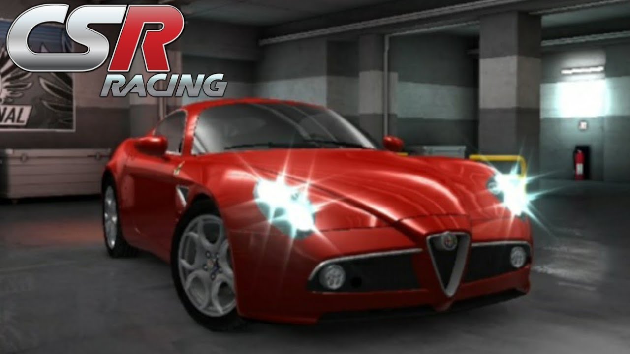 CSR Racing: Alfa Romeo 8C Gameplay - YouTube