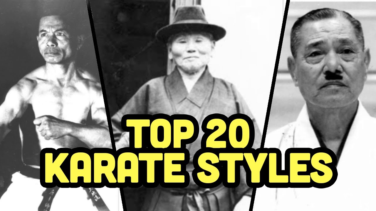 Top 20 Best Karate Styles - YouTube