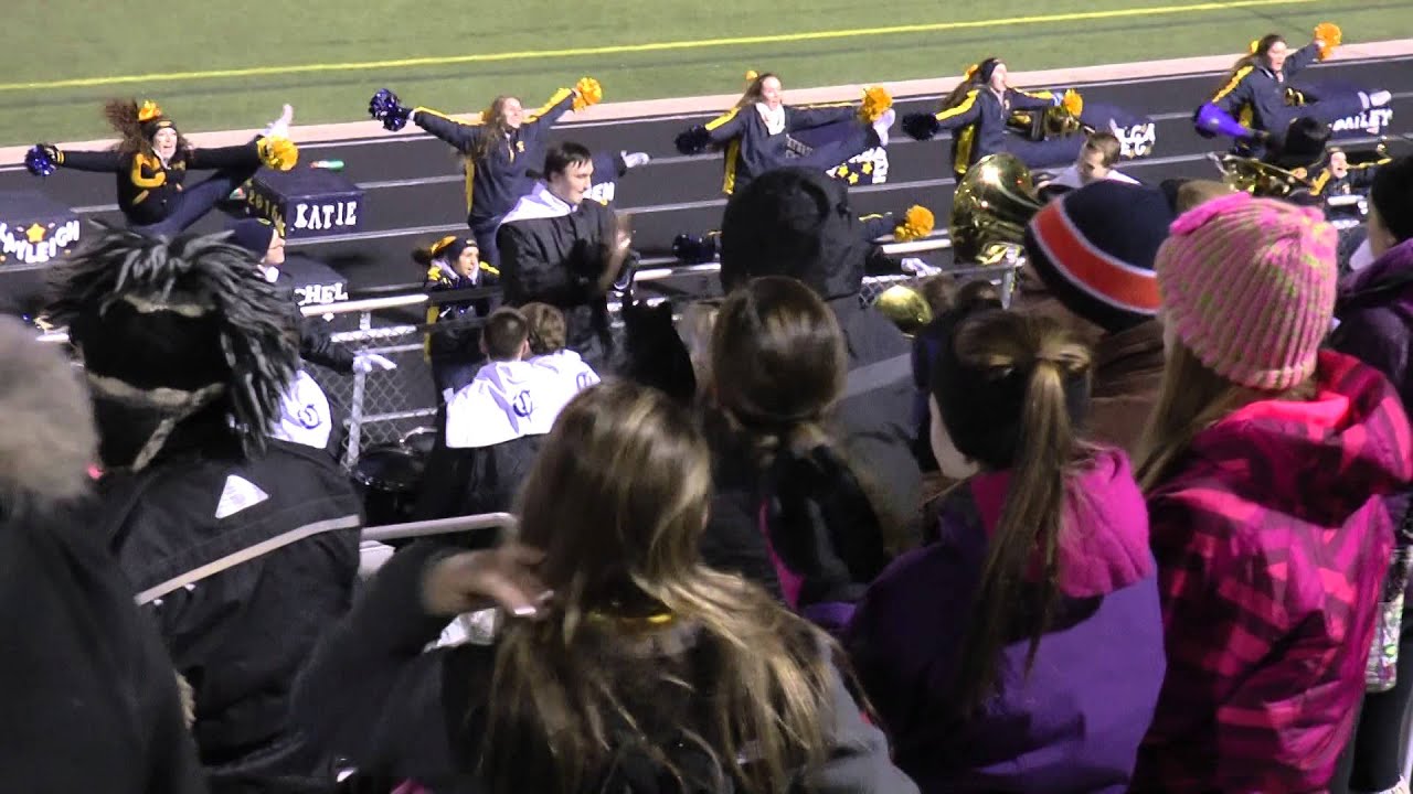 Clarkston High School Marching Band "Fight Song" November 14, 2014 ...