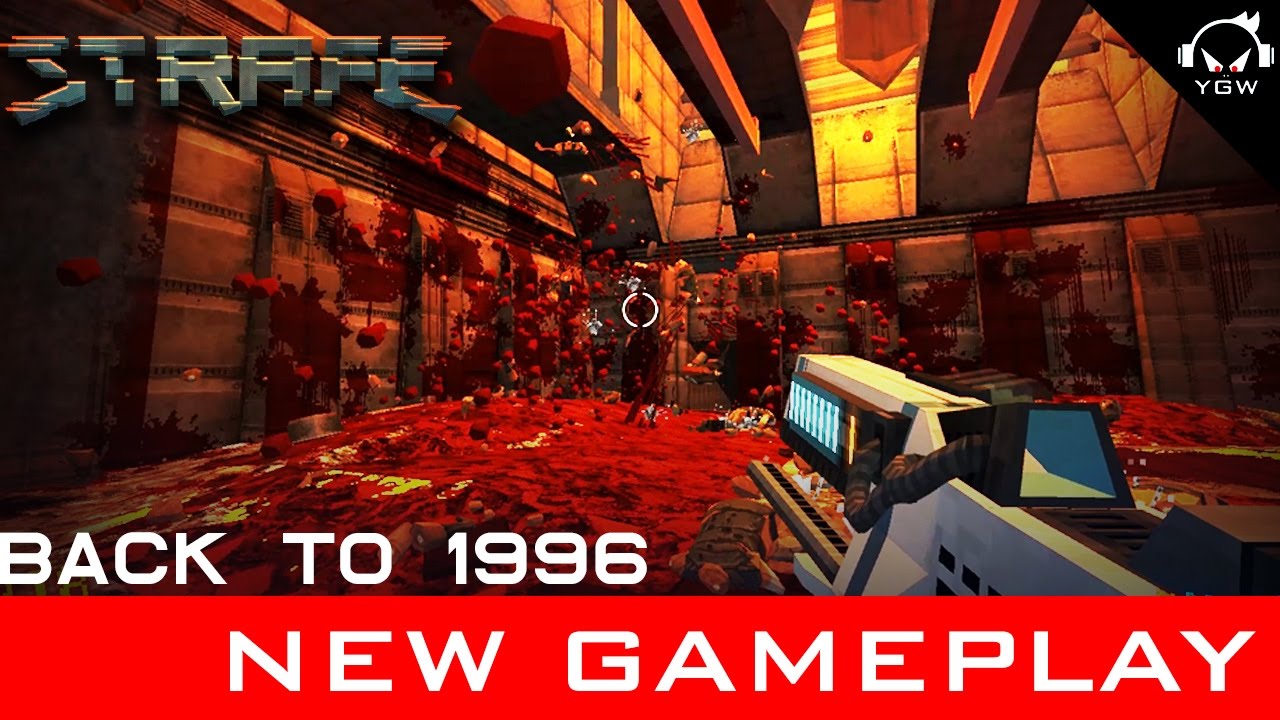 STRAFE Gameplay PC | Walkthrough Review Letsplay YourGamerWorld #YGW - YouTube