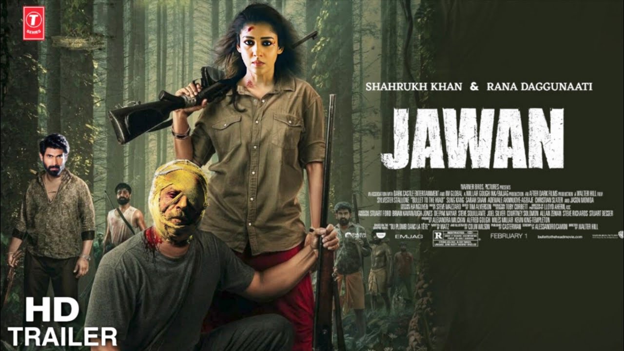 Jawan Official Trailer : Big South Star Entry | Shahrukh Khan | Rana ...