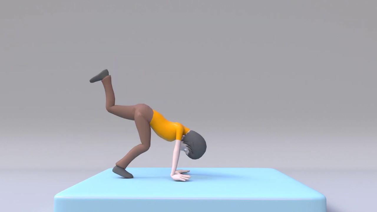 Fall Down Animation Clip - YouTube