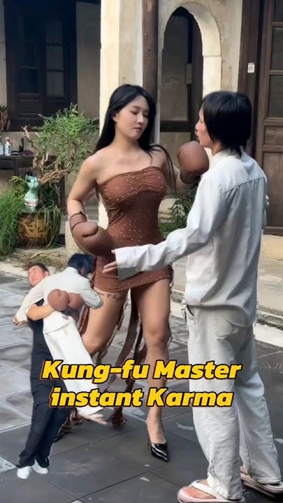 Arrogant Kung-Fu Master Instant Karma #fashion #boxing #kungfu #bodybuilding #instantkarma - YouTube