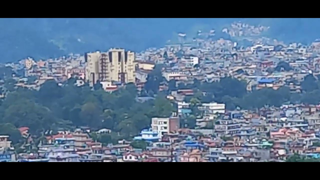 Tallest building in pokhara!! view from matepani gumba, Nepal - YouTube