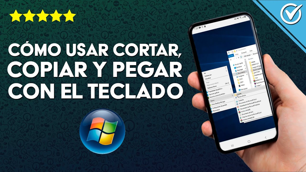 Cómo Usar la Herramienta de Cortar, Copiar y Pegar con el Teclado de mi ...