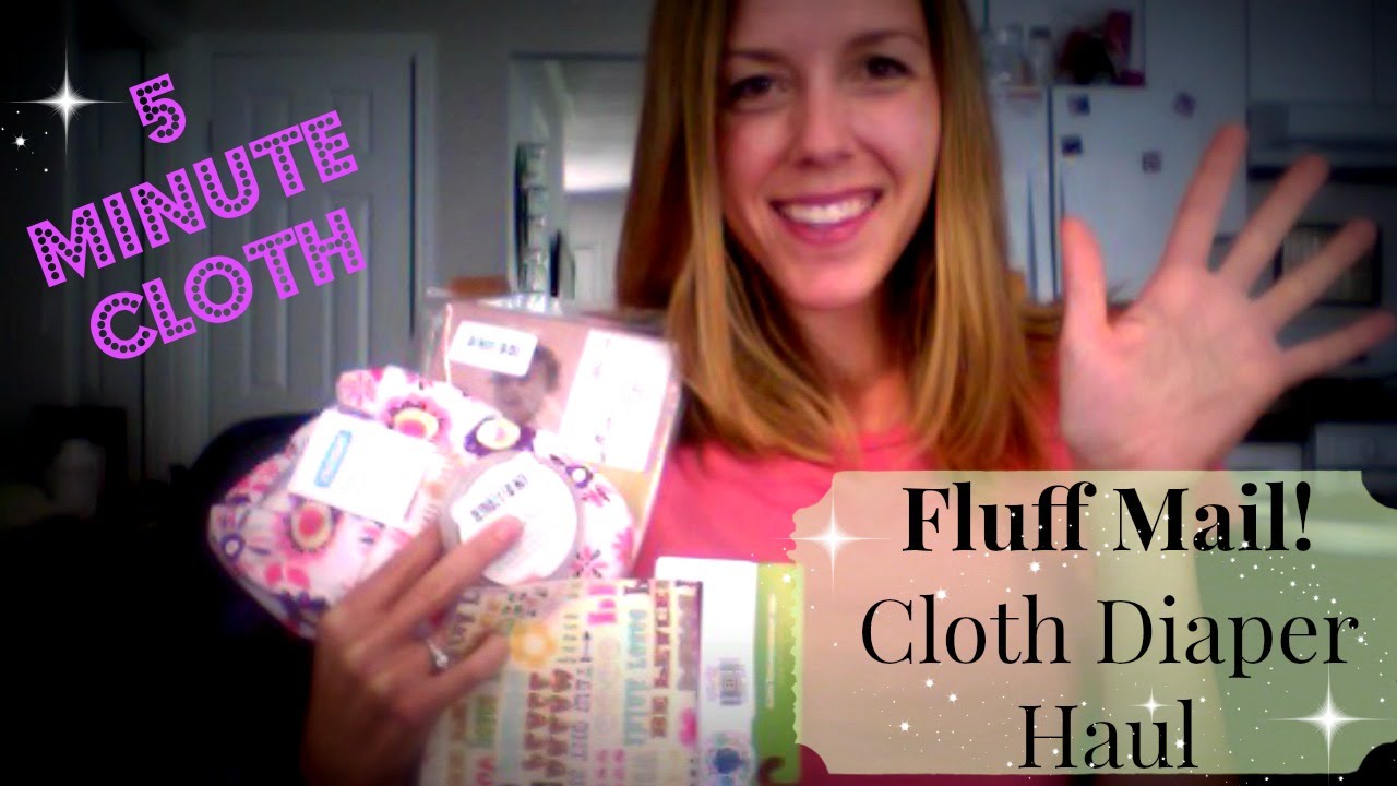 Cloth Diaper Haul!! Nicki's Diapers Fluff Mail 2016 - YouTube
