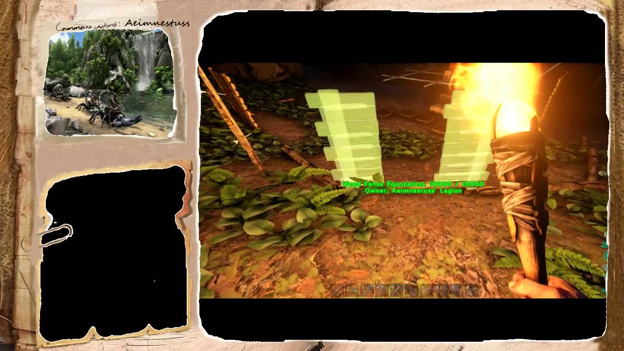 Building a nice barn in ARK - 3 / 3 - YouTube