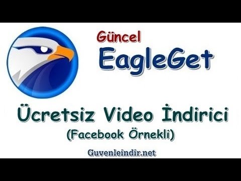 İnternetten Video indirme Programı EagleGet (Sesli)