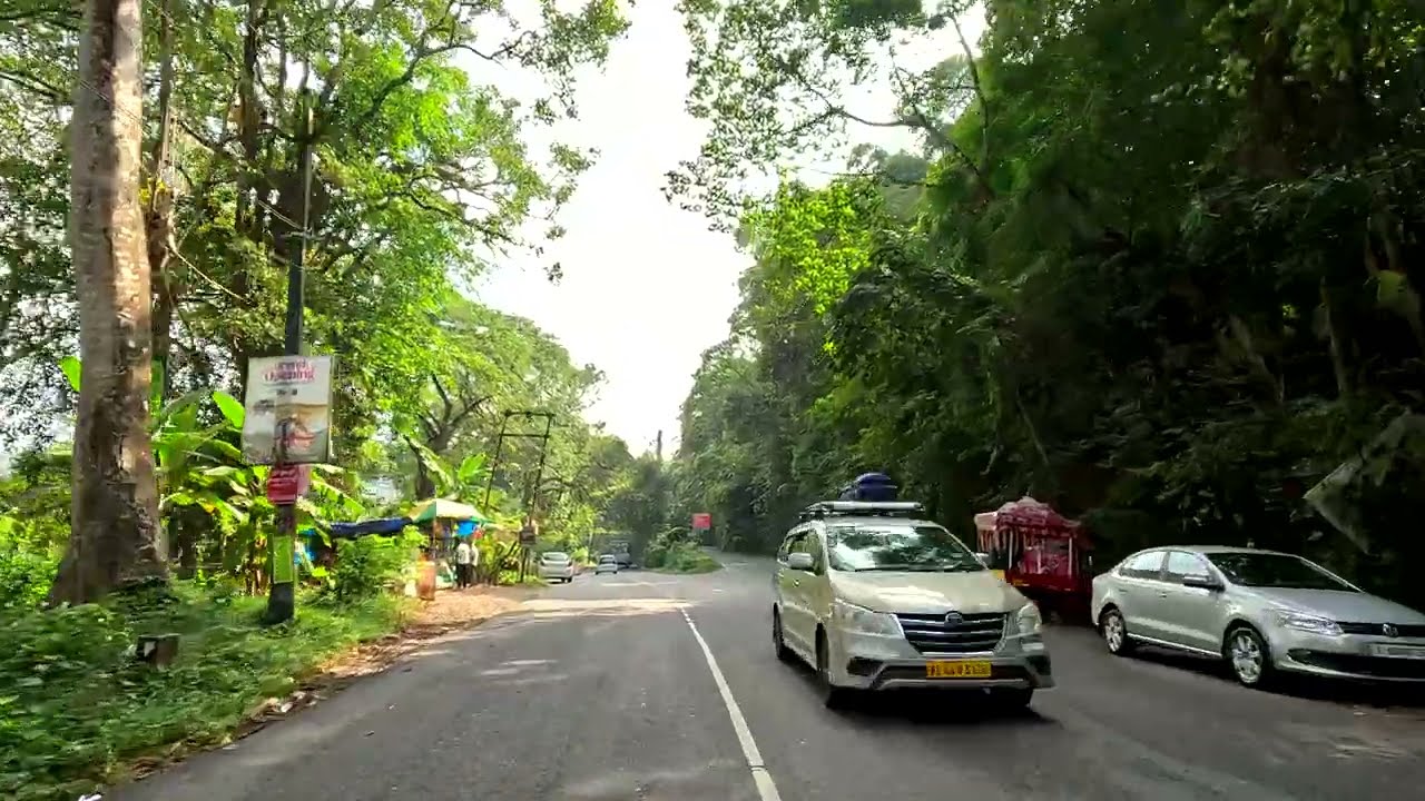 [ 4K UHD ] 🔥 NH 85 & SH 16 🔥 Kochi - Munnar Rd after 2.5 Km, then ...