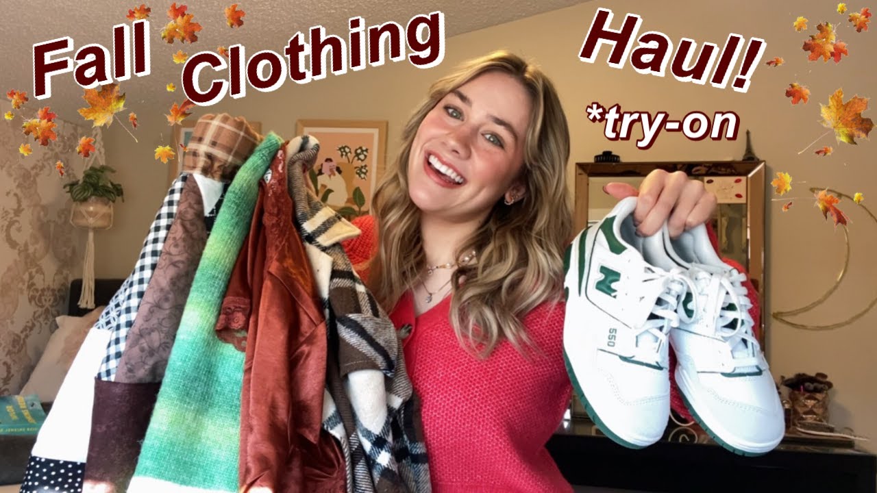 Fall Clothing Haul 2021! *try-on - YouTube