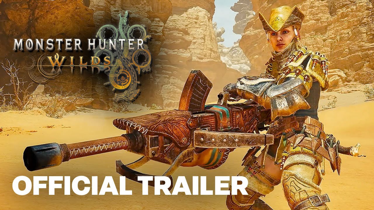 Monster Hunter Wilds - Official Light Bowgun Weapon Gameplay Overview ...