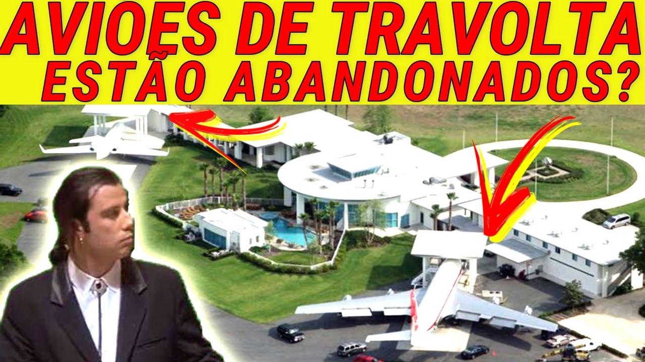 OS AVIÕES DE JOHN TRAVOLTA: DO BOEING 707 AO ECLIPSE 500 - YouTube