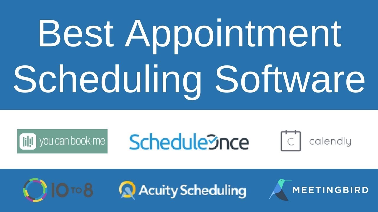 Best Online Appointment Scheduling Software For Businesses - YouTube