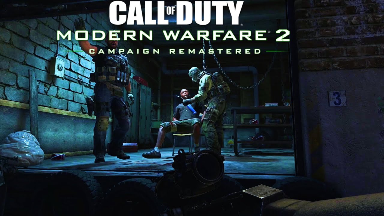 Modern Warfare 2 Campaign Remastered - "Takedown" (Mission 5) - YouTube