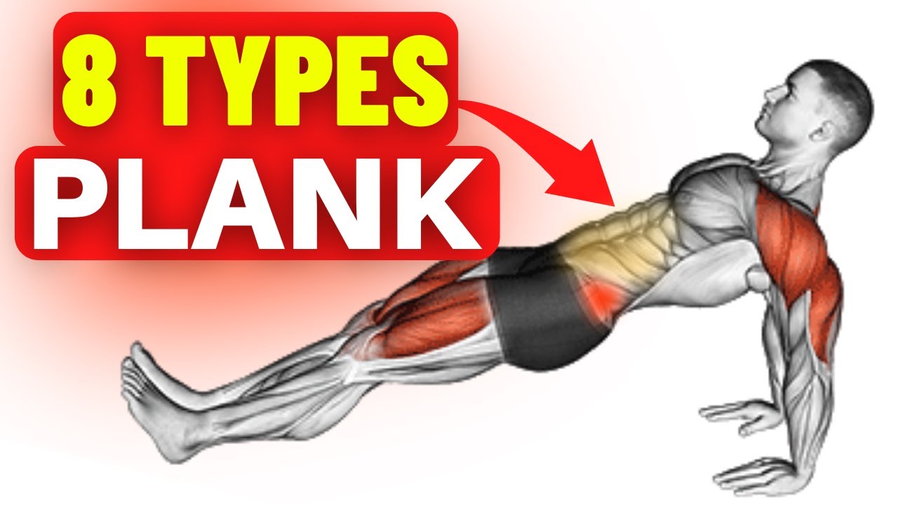 5-Min Different Planks to get 6 Pack Abs | PLANK WORRKOUT - YouTube