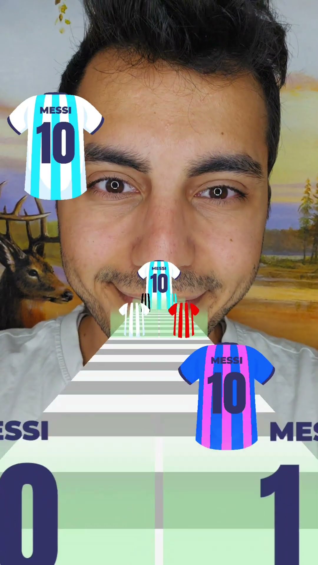 Painting Lionel Messi jersey coloring puzzle game #painting #coloring # ...