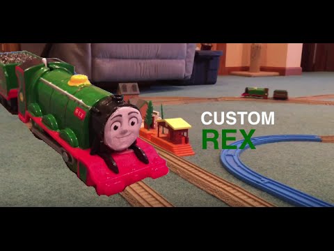 Custom Trackmaster Rex - YouTube