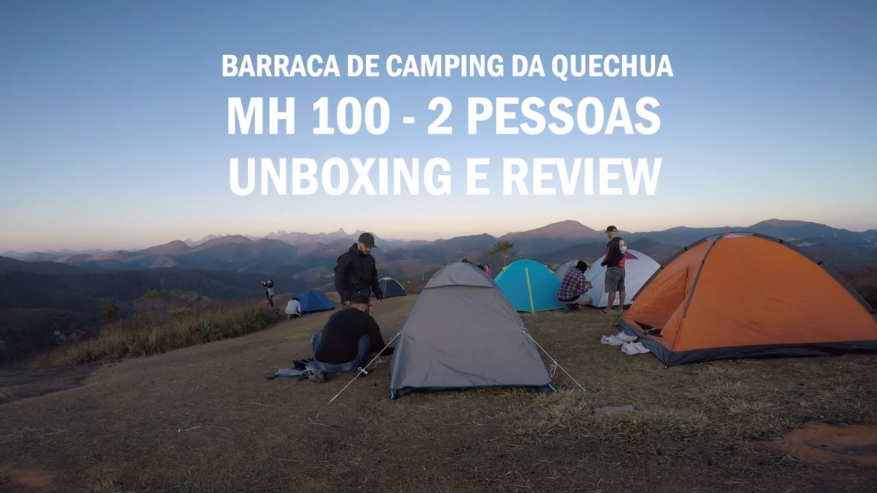 Barraca de Camping MH100 da Quechua - Unboxing e Review - Decathlon ...