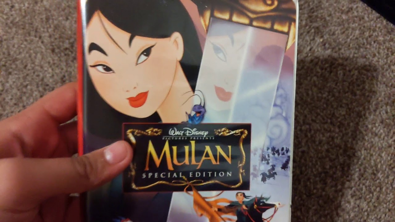 My Walt Disney Clamshell Vhs Collection Part 2 - YouTube