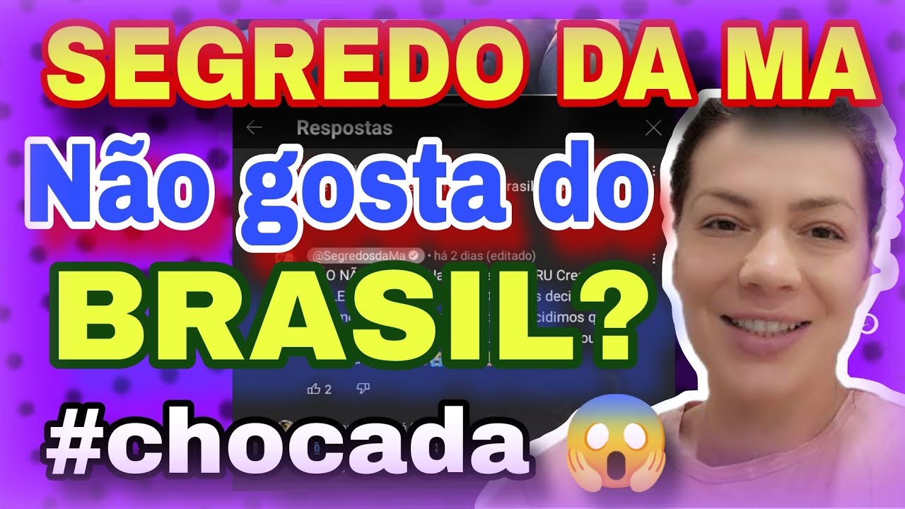 SEGREDOS DA MA DEBOCHA DA CARA DA SEGUIDORA! NAO É FÃ DO BRASIL? - YouTube