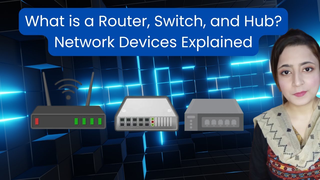What is a Router, Switch, and Hub? | Network Devices Explained - YouTube