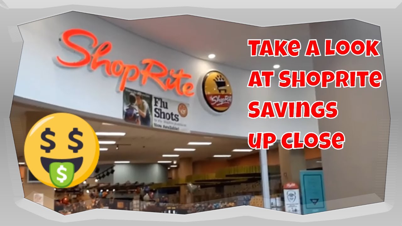 Grocery Shopping at Shoprite A look Through at a Larger Sized Store ...