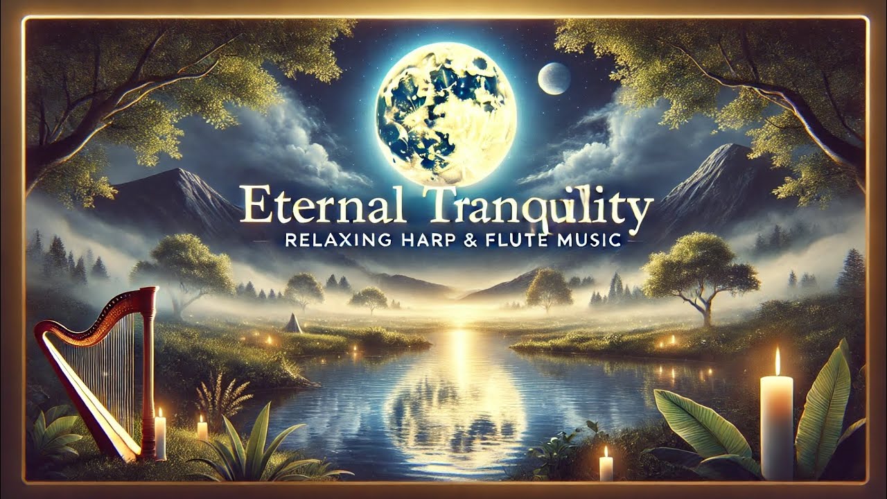 Best Relaxing Harp & Flute Music for Sleep, Meditation, and Healing ...