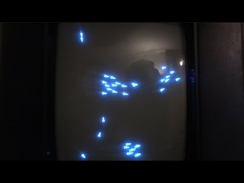 Vectrex Flocking Part 1 - YouTube