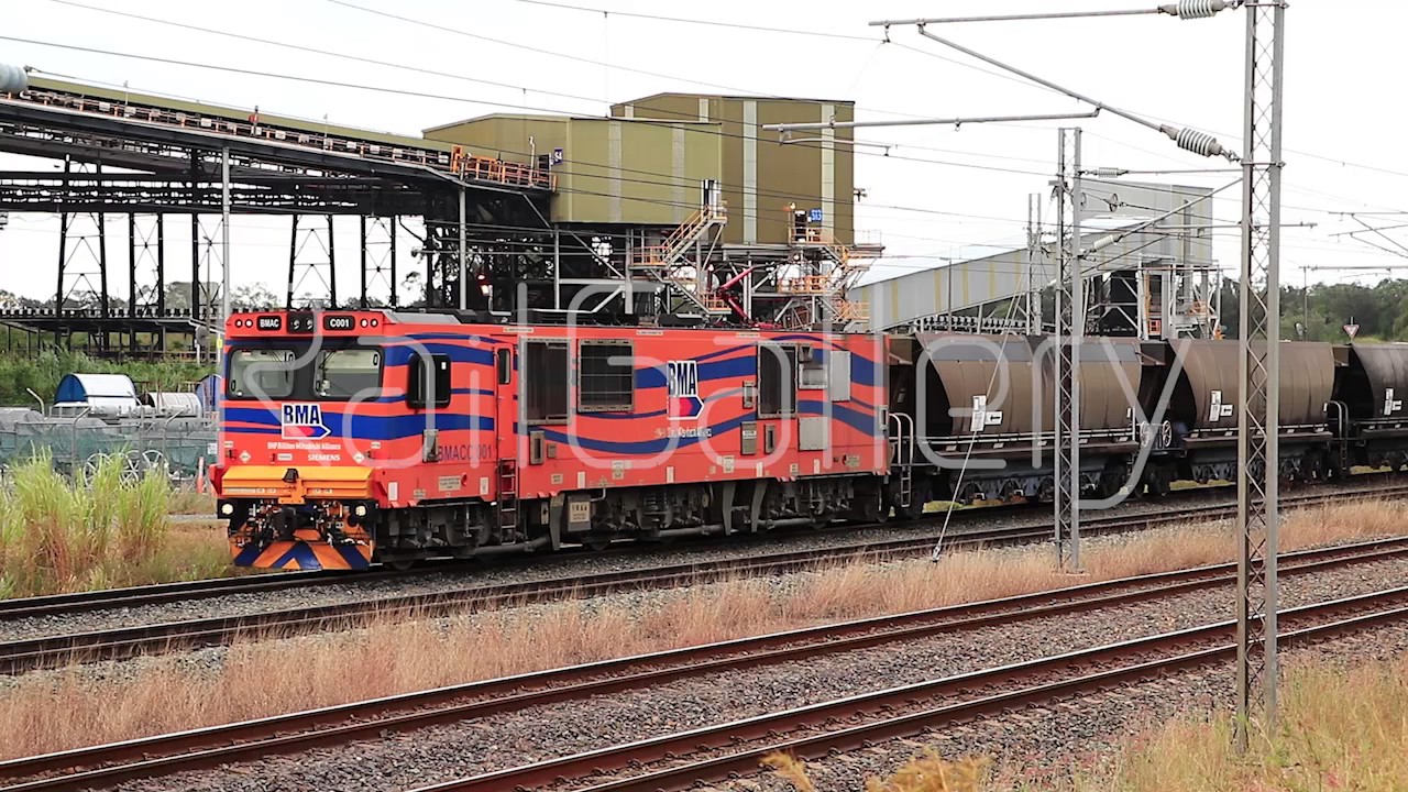 BHP Mitsubishi Alliance | BMA Class | RailGallery_20170602_730 - YouTube