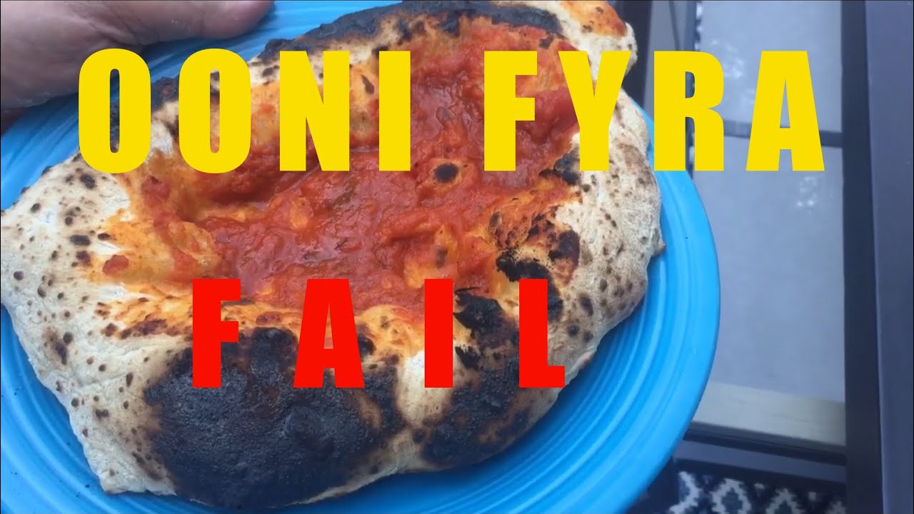 Ooni Fyra Pizza ———FAIL - YouTube