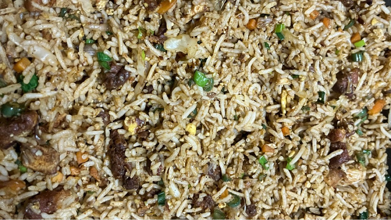 Chicken Rice Roadside Recipe in Tamil | #chickenrice # ...