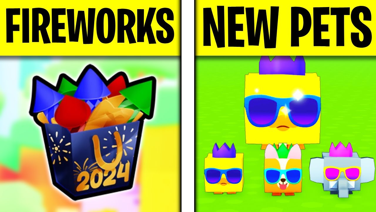 New Years UPDATE + NEW Pets Coming - Roblox Pet Simulator 99 - YouTube