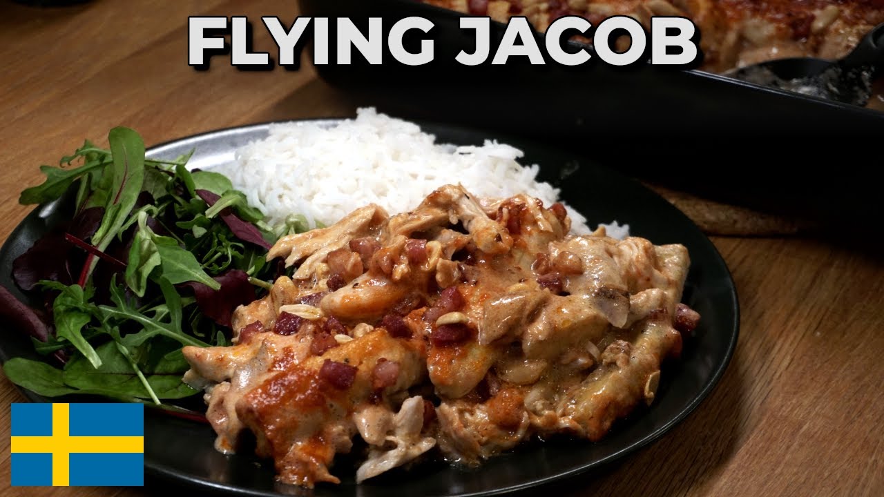 How to Make Flying Jacob (Flygande Jacob): Classic Swedish Recipe - YouTube
