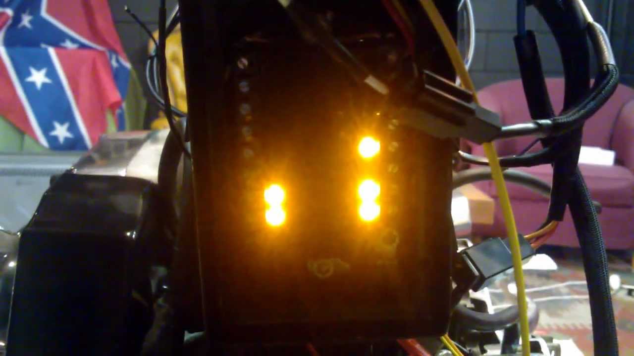 Custom Harley Davidson Wiring with M-Unit - YouTube