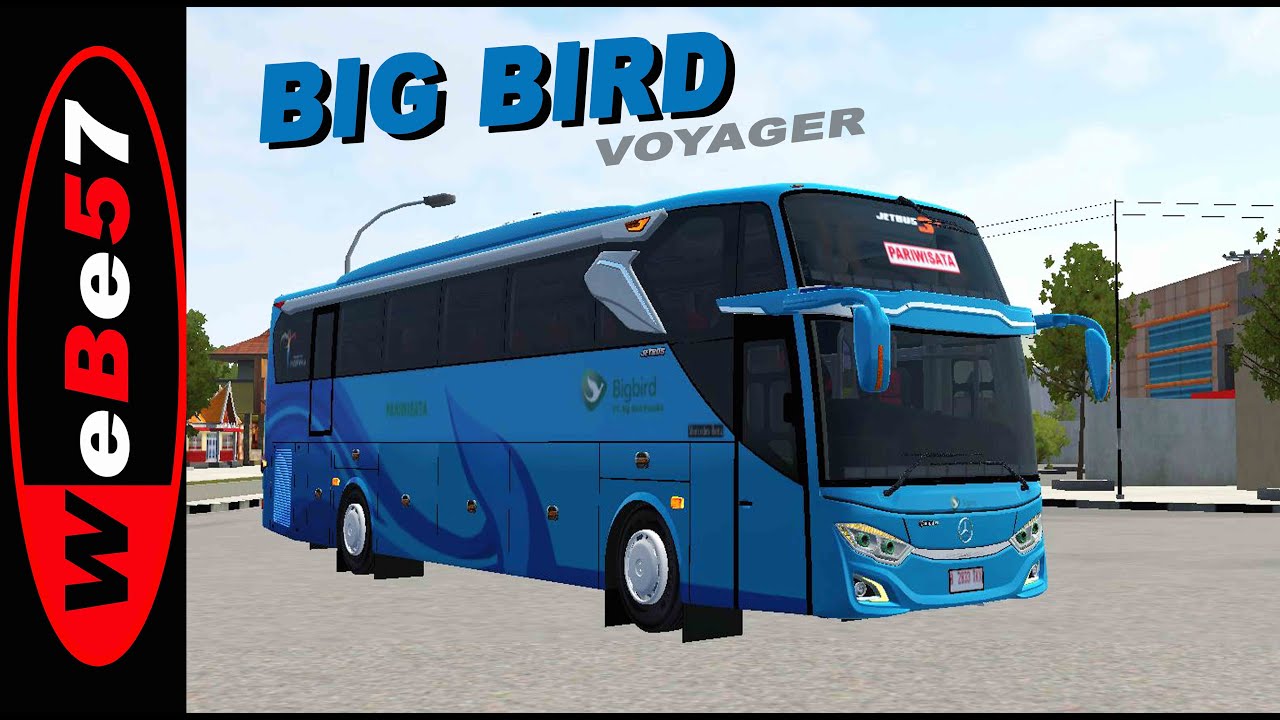 Big Bird Jetbus 3 Voyager, Mercedes Benz..Livery BUSSID..Free Download ...