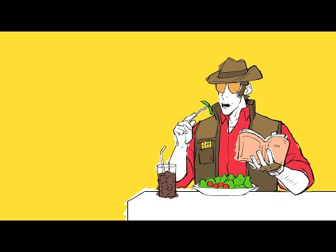 【手描きTF2】Jujutsu Kaisen ED Teamfortress2 version