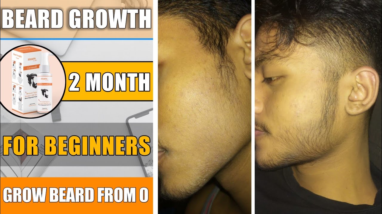 FULL BEARD GROWTH IN 2 MONTH || 2 mahine mein pura dadhi ugayen || for ...
