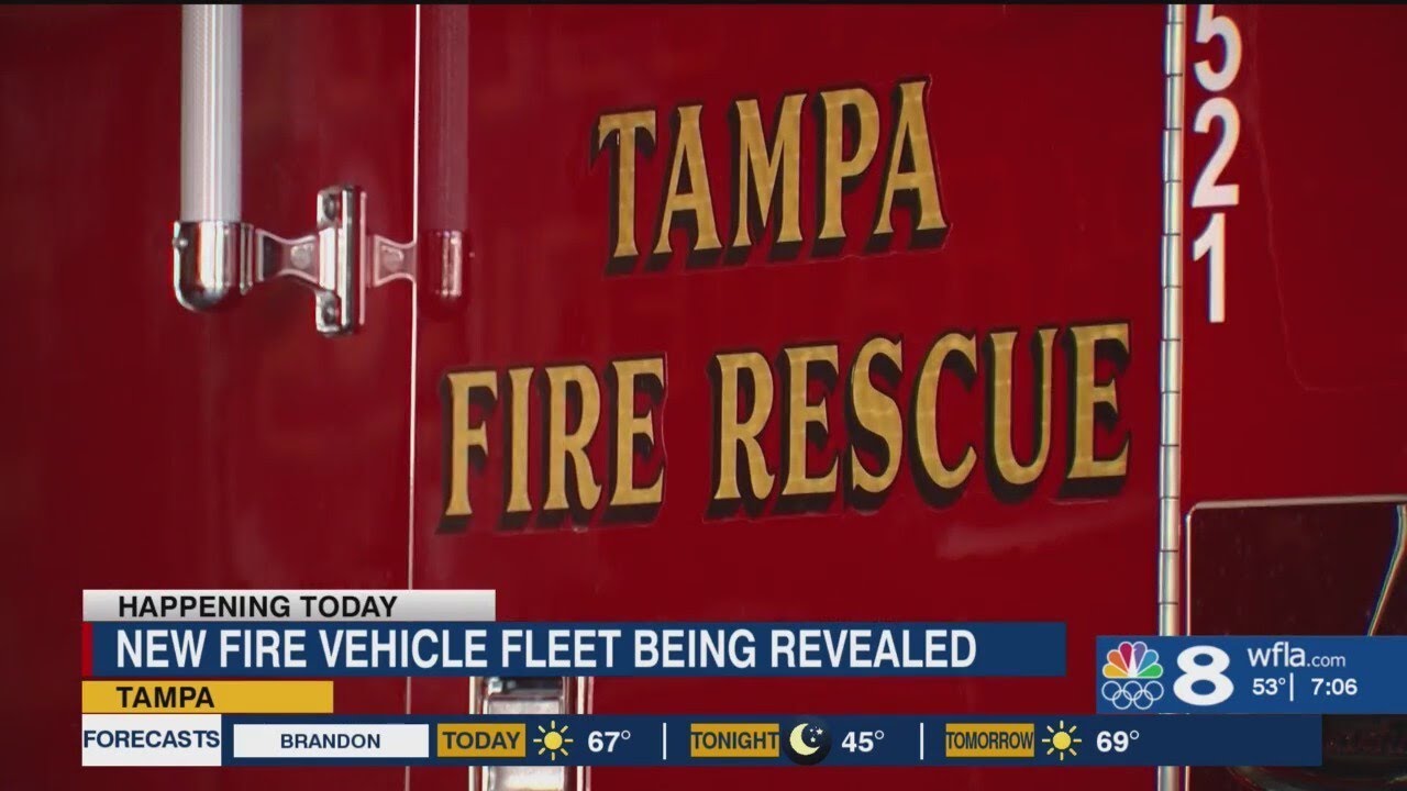Tampa Fire Rescue unveils new emergency vehicles to reduce response ...